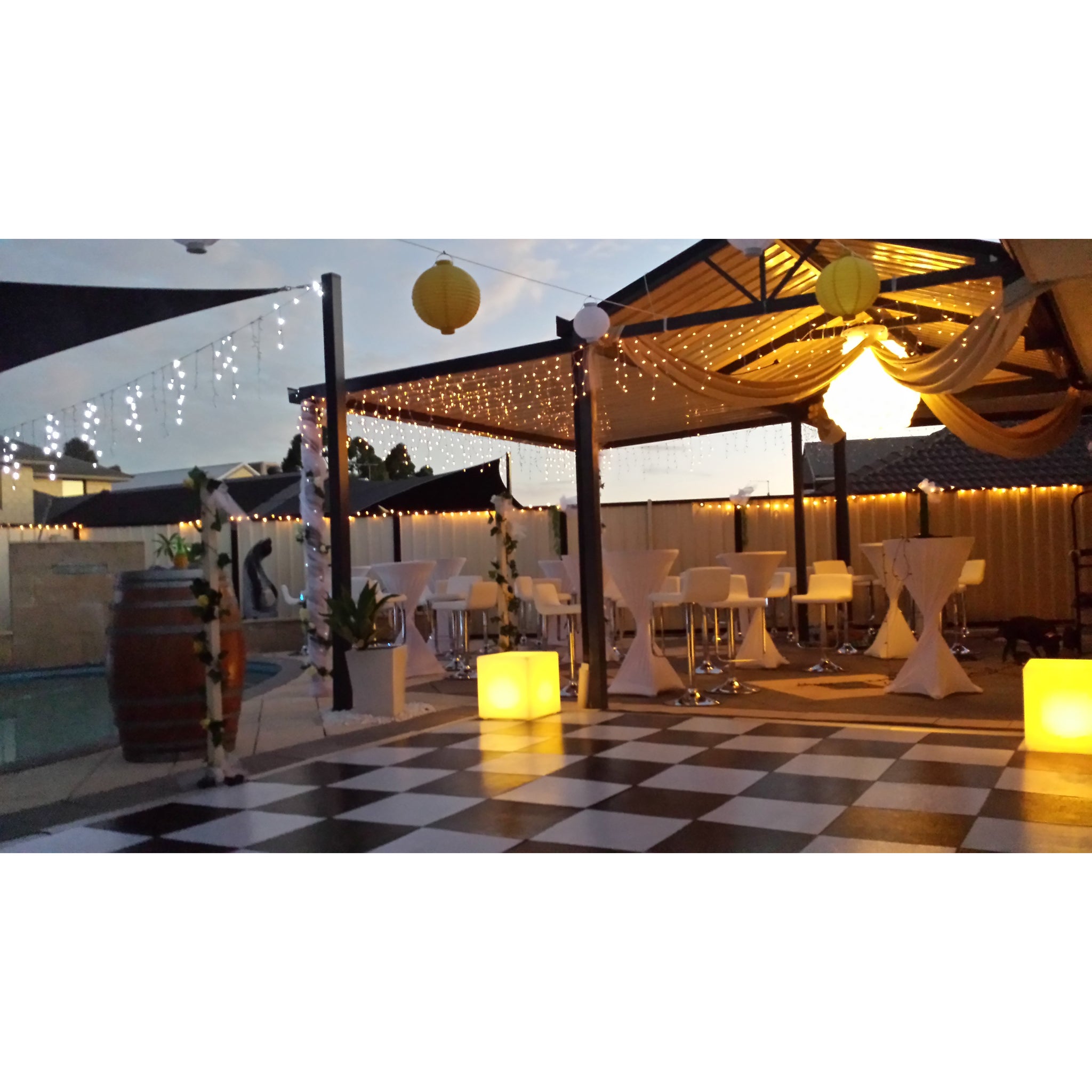 Glow package – Rosy Events Hire