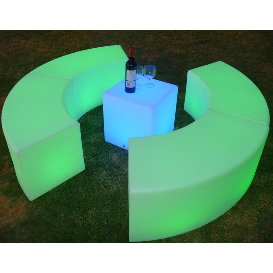 Glow Bench – Rosy Events Hire